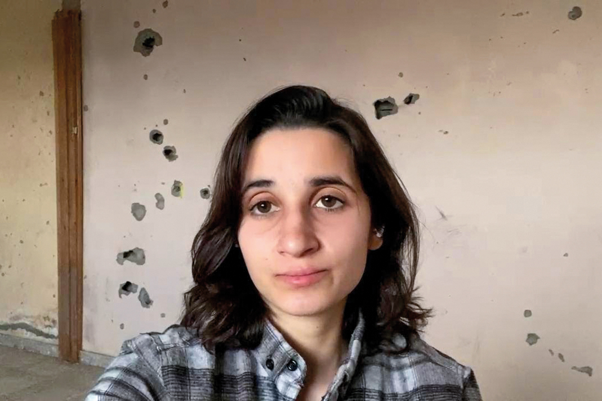 Rita BAROUD alla giornalista palestinese il Tutino-Giornalista-2025